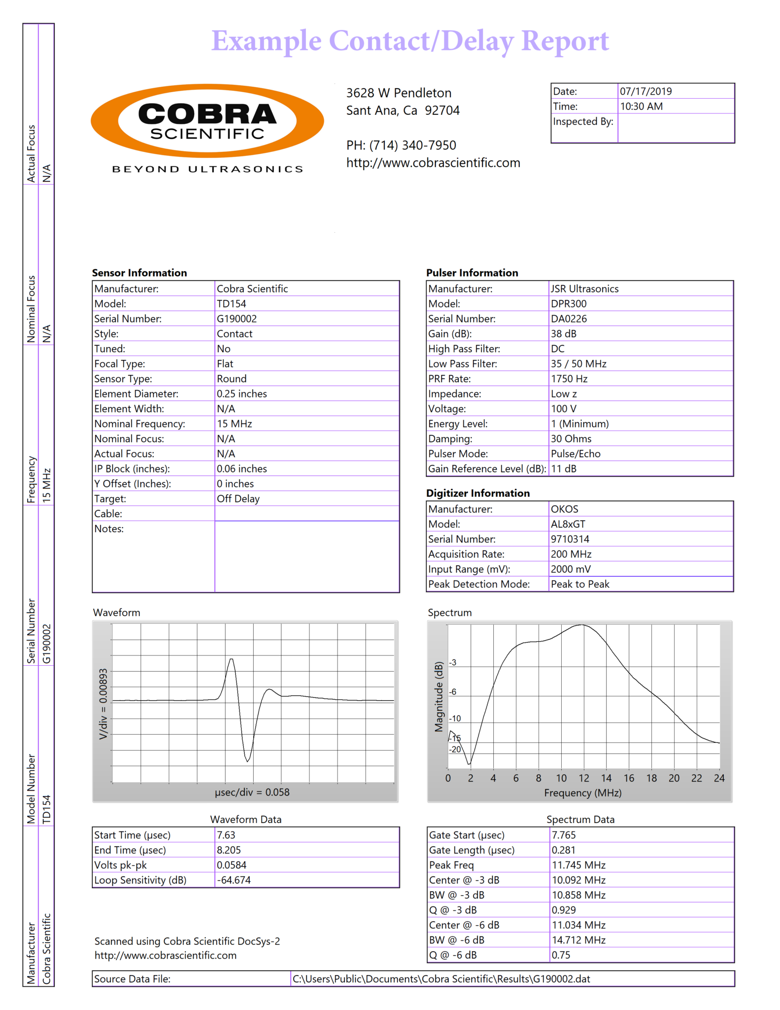 Products - Cobra Scientific